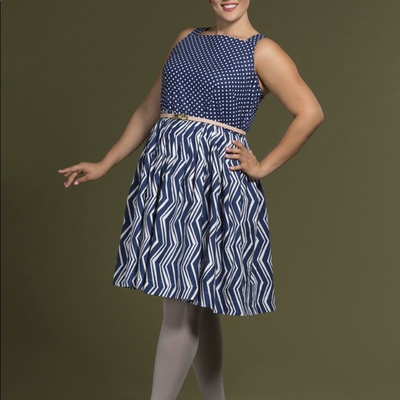 Modcloth | Dresses | Modcloth Bea Dot Backyard Birthday Party Dress ...